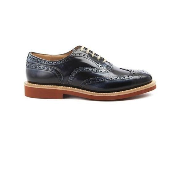 Church's | Shoes | Mens Churchs Blue Leather Downish Brogue Oxford ...